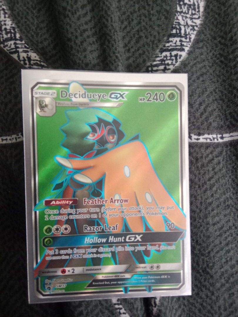 Decidueye gx, Hobbies & Toys, Memorabilia & Collectibles, Fan ...
