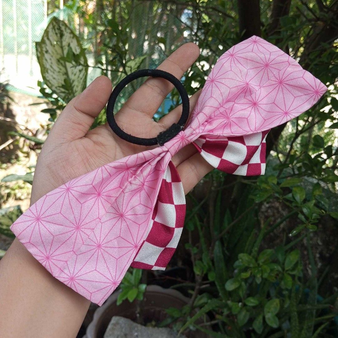 DEMON SLAYER Kimetsu no Yaiba Nezuko Kamado Hair Accesories, Women's ...