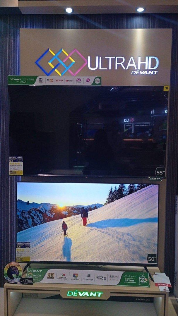 DEVANT LED SMART TV 32STV103 43STV103 50UHD204 55UHD204 65UHD204, TV ...