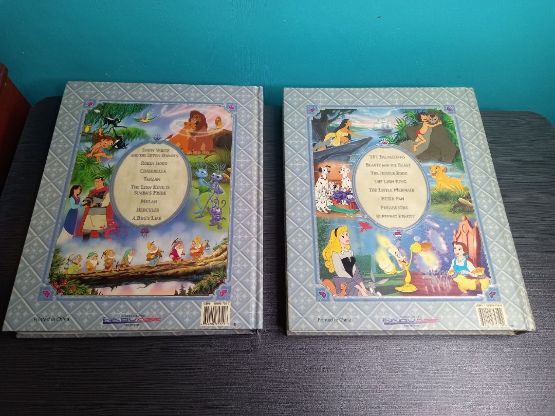 Disney Magical Tales Big Books Hardbound Set of 2, Hobbies & Toys ...