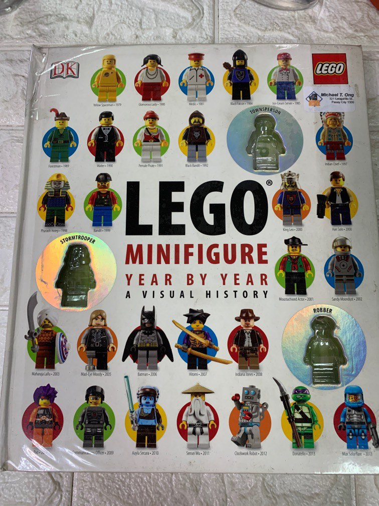 Dk Lego Minifigure Year by Year A Visual History, Hobbies & Toys, Books & Magazines, Children's ...