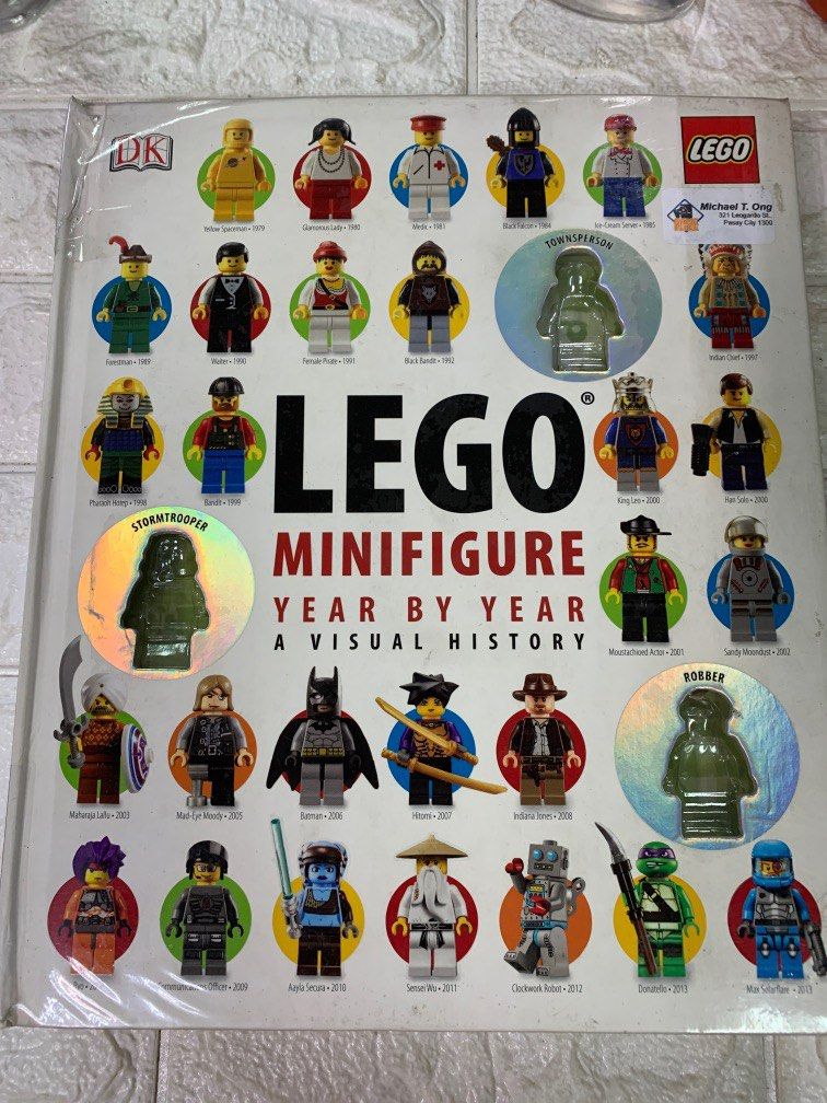 Dk Lego Minifigure Year by Year A Visual History, Hobbies & Toys, Books & Magazines, Children's ...