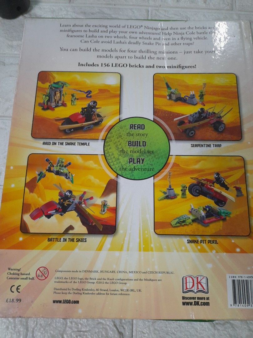 Dk Lego Ninjago Brickmaster, Hobbies & Toys, Toys & Games on Carousell