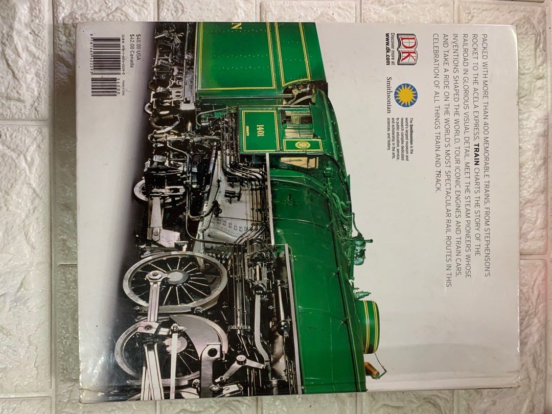 Dk Smithsonian Train The Definitive Visual Guide, Hobbies & Toys, Books ...