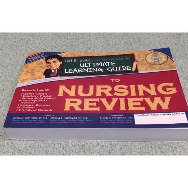 Dr. Carl E. Balita Nursing Review bundle (Pre-loved), Hobbies & Toys ...