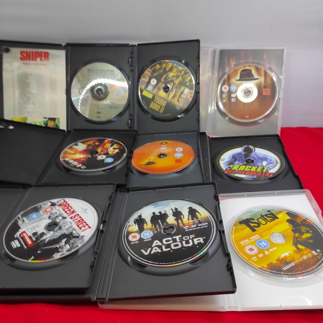 DVD action movies in mint condition for 195 each *P57, Hobbies & Toys, Music & Media, CDs & DVDs ...