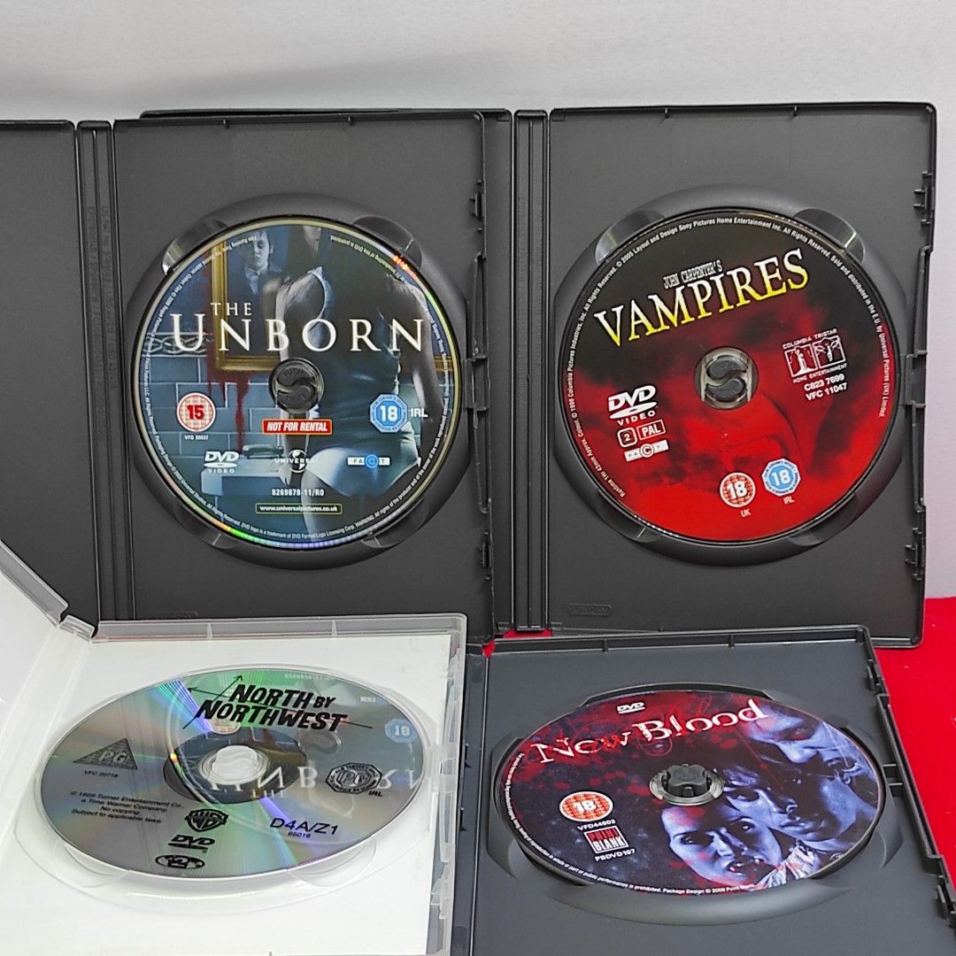 DVD horror and thriller movies in mint condition for 189 each *P54 ...