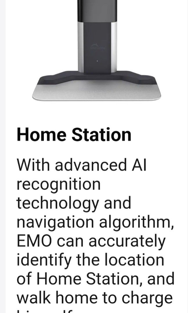 Emo pet robot v2.0 + Home station, Computers & Tech, Office & Business ...