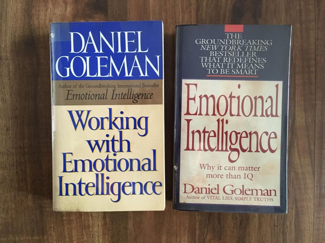 Emotional Intelligence books (bundle) by Daniel Goleman, Hobbies & Toys ...