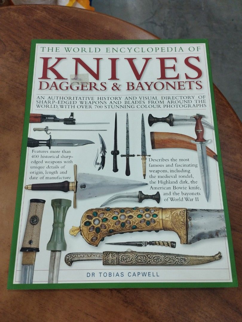 (ENG) The World Encyclopedia Of Knives Daggers & Bayonets, Hobbies ...