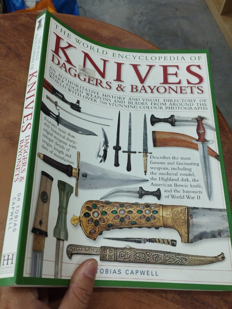 (ENG) The World Encyclopedia Of Knives Daggers & Bayonets, Hobbies ...