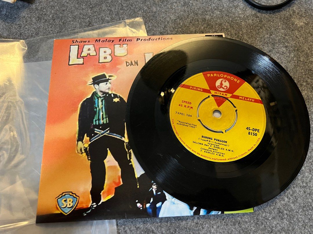 EP P ramlee - Labu dan Labi, Hobbies & Toys, Music & Media, Vinyls on ...