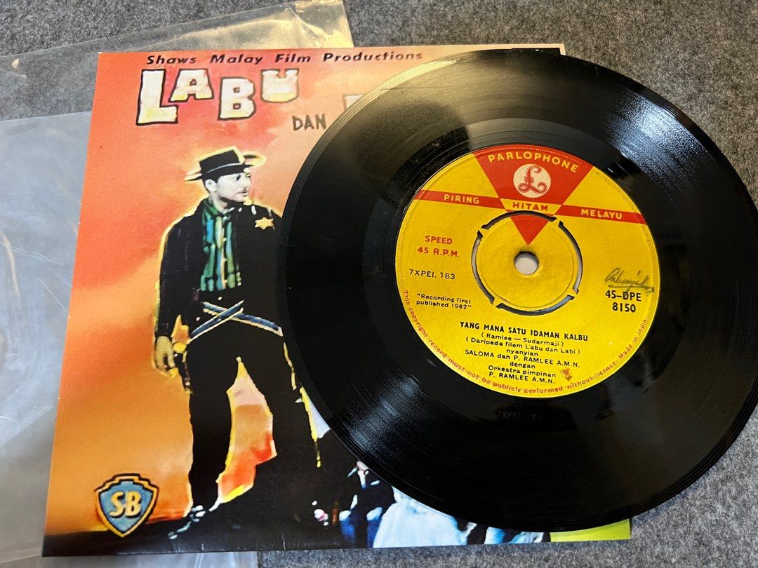 EP P ramlee - Labu dan Labi, Hobbies & Toys, Music & Media, Vinyls on ...