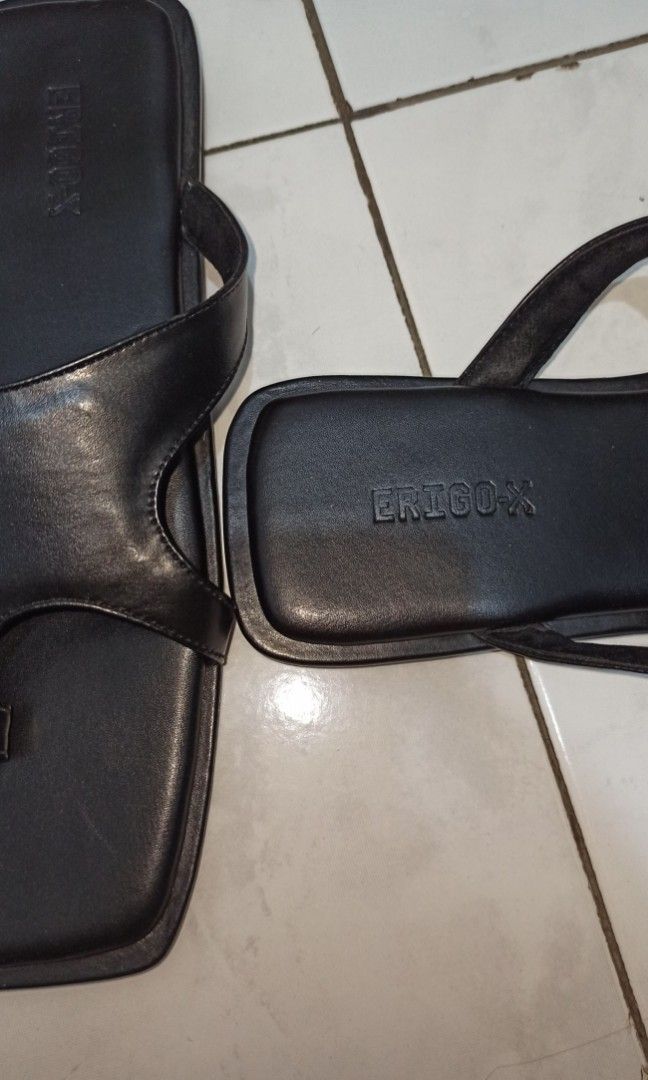 ERIGO X SANDAL (SLIP SENDAL), Fesyen Pria, Sepatu , Sandal di Carousell