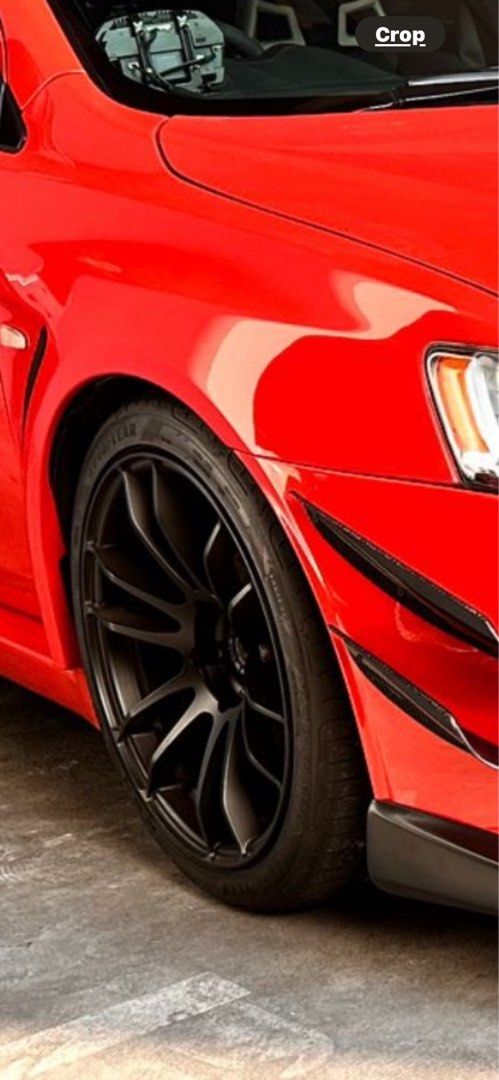 Mitsubishi Evo 10/X Rays’s 57XR Lightweight Concept rims, Car ...