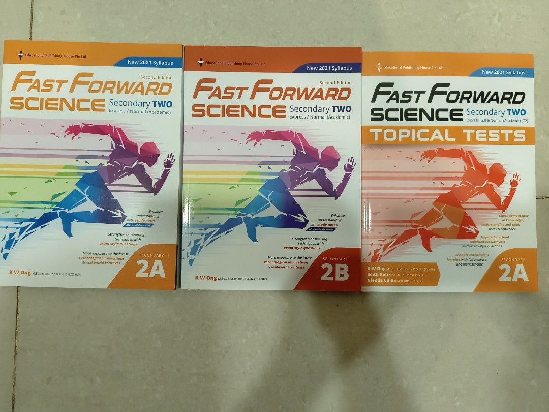 Fast Forward Science Sec 2 Revision Guide and Topical Tests, Hobbies ...