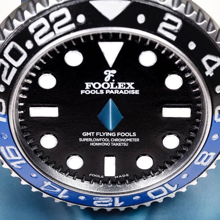 Foolex GMT Dark Rise Batman by Honmono Taiketsu Fools Paradise Rolex ...