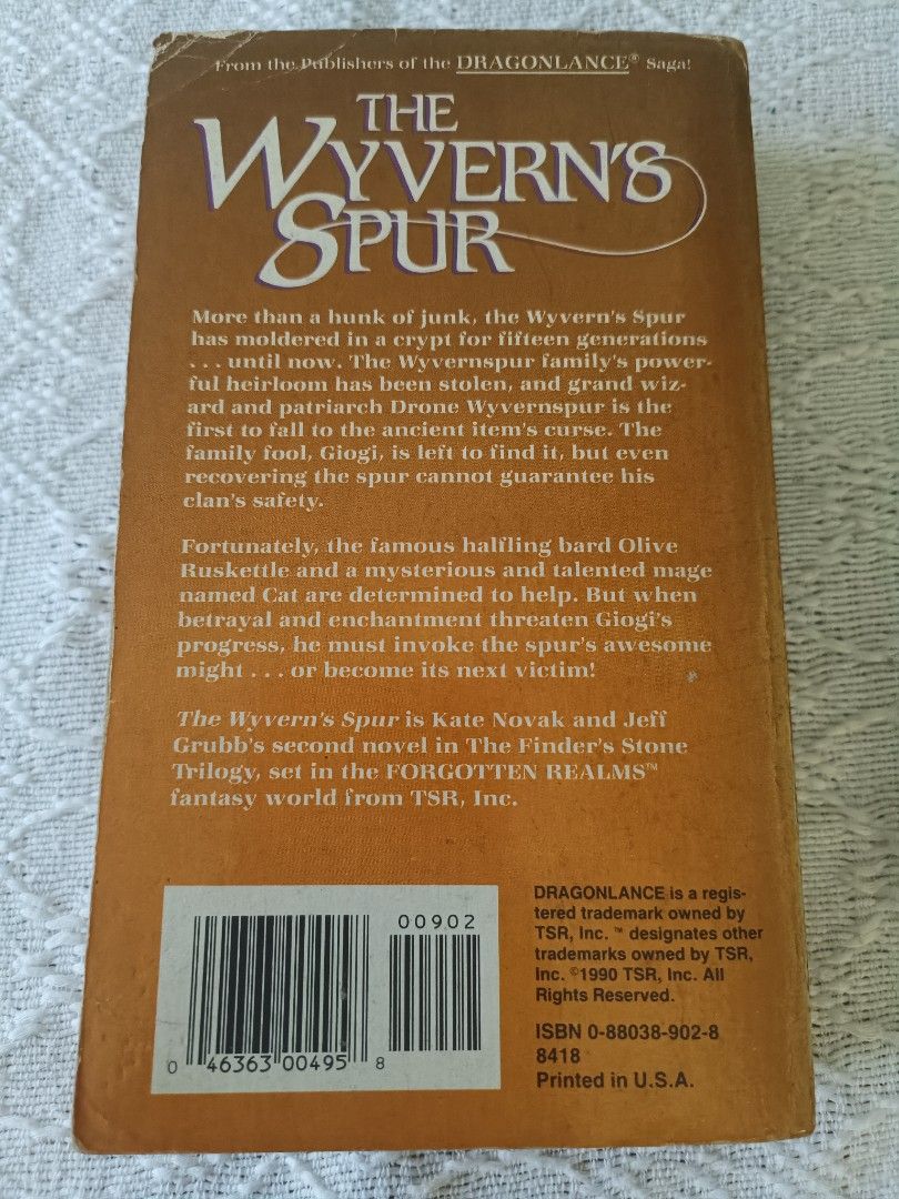 Forgotten Realms / The Wyvern's Spur / Kate Novak / Jeff Grubb, Hobbies ...