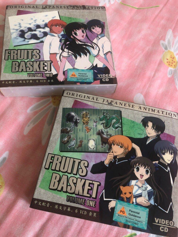 Fruits Basket VCD Volume 1 Volume 2, Hobbies & Toys, Music & Media, CDs & DVDs on Carousell