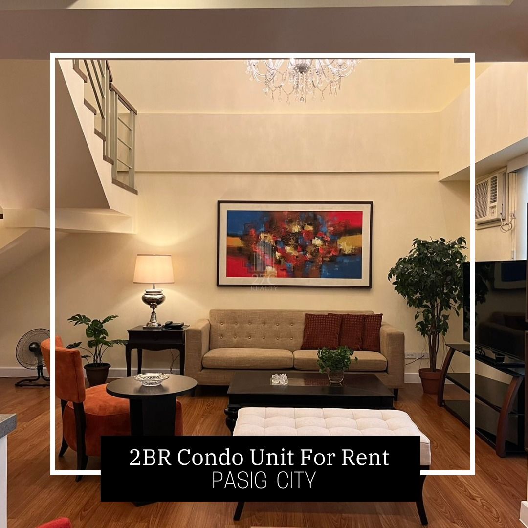 Fully-Furnished 2BR Condo Unit For Rent at The Grove by Rockwell ...