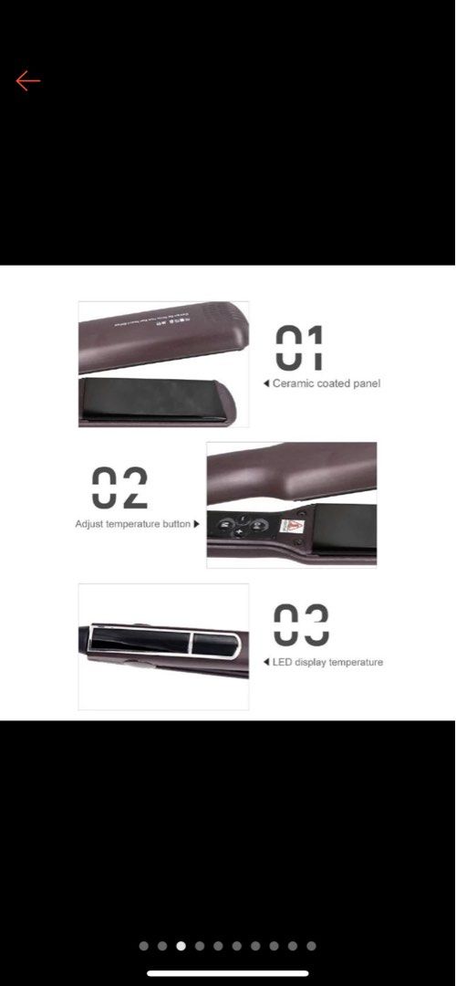 Fun Kor Hair Straightener Korea, Beauty & Personal Care, Hair on Carousell