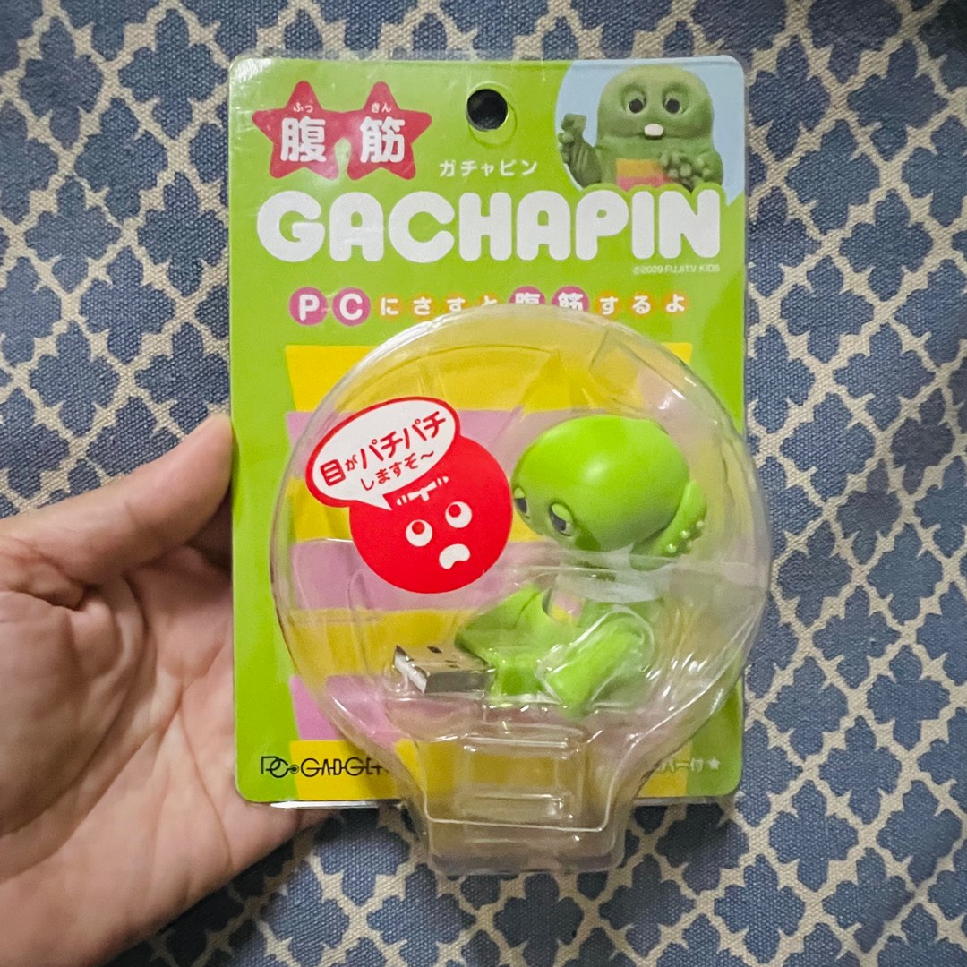 GACHAPIN DOES SIT-UPS, Hobbies & Toys, Toys & Games on Carousell