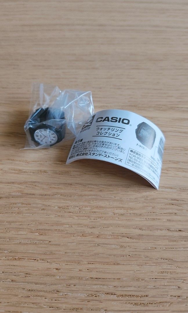 Gashapon Gachapon Japan miniature keychain Gacha toy cute Casio watch ...