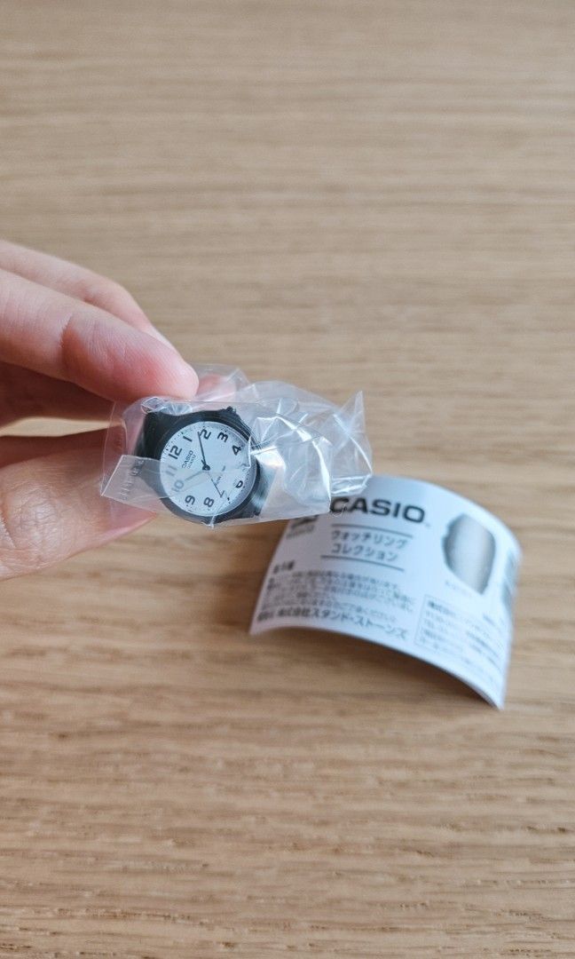 Gashapon Gachapon Japan miniature keychain Gacha toy cute Casio watch ...