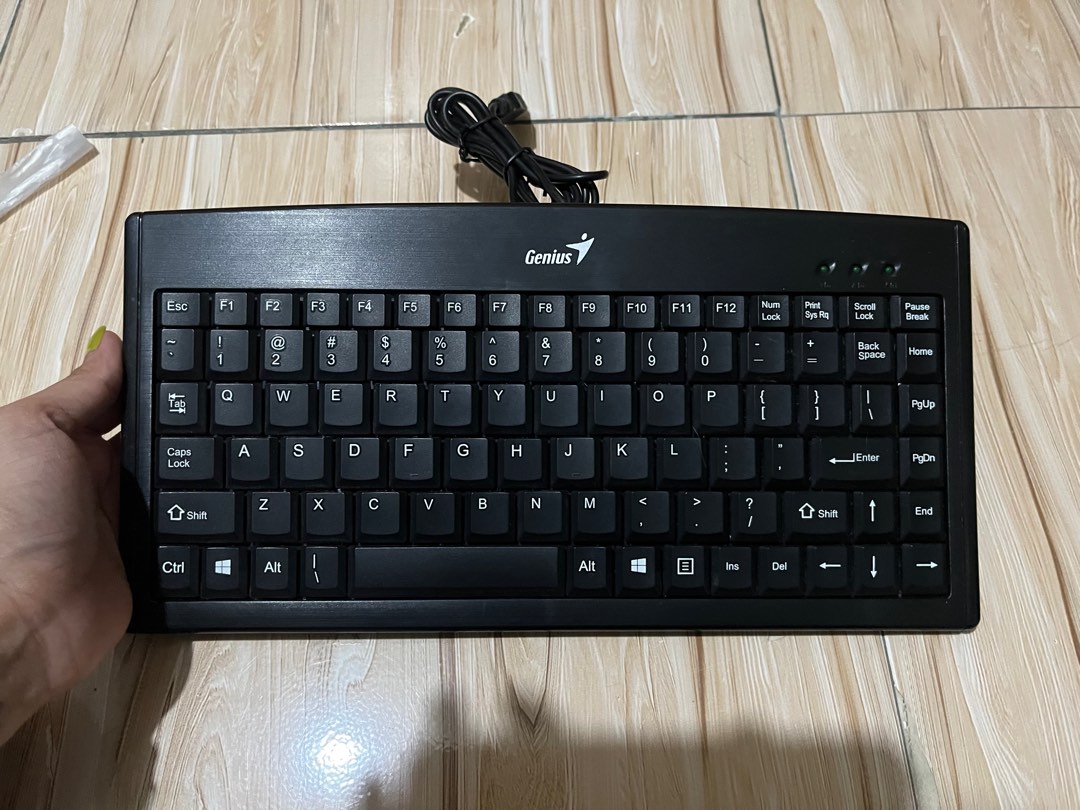 Genius Luxemate 100 USB Black Compact Size Keyboard, Computers & Tech ...