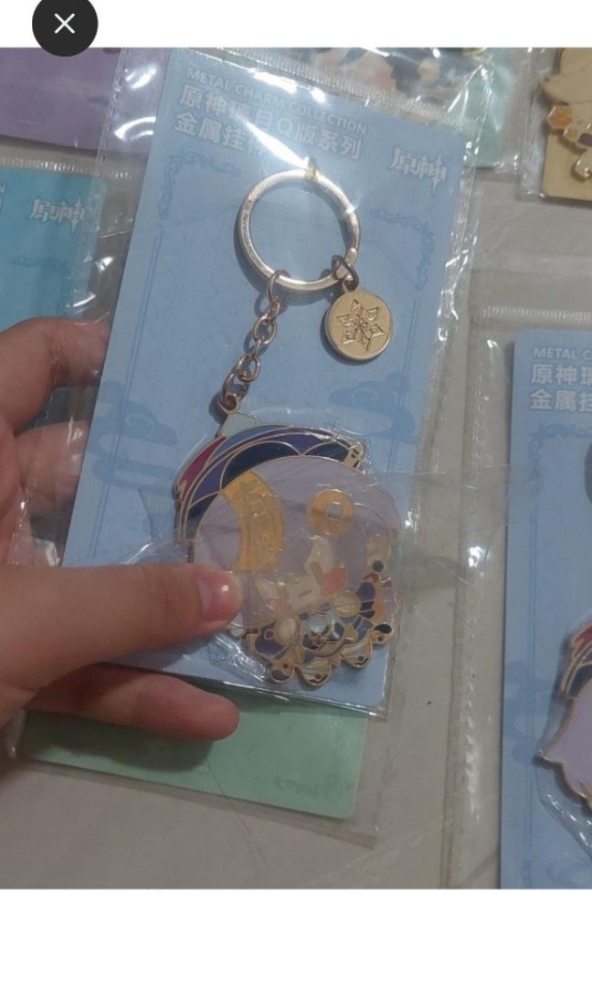 genshin impact official merch standee and keychain, Hobbies & Toys ...