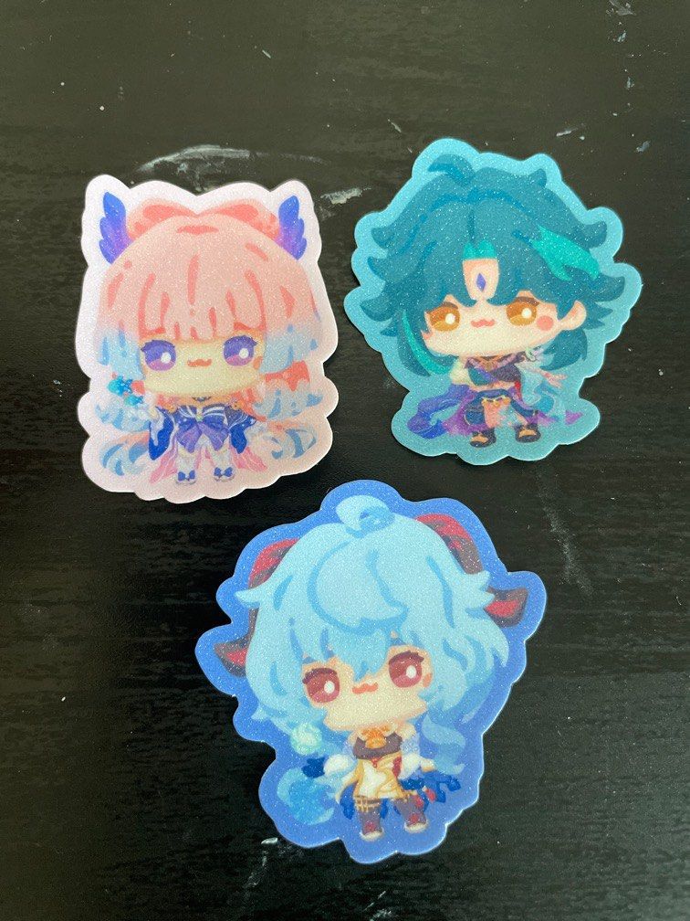Genshin Impact Stickers!, Hobbies & Toys, Stationery & Craft, Other ...