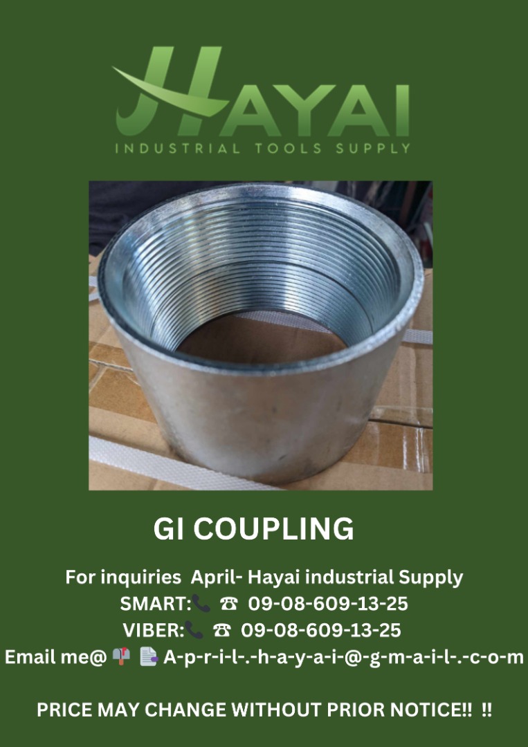 GI coupling, Commercial & Industrial, Construction Tools & Equipment on ...