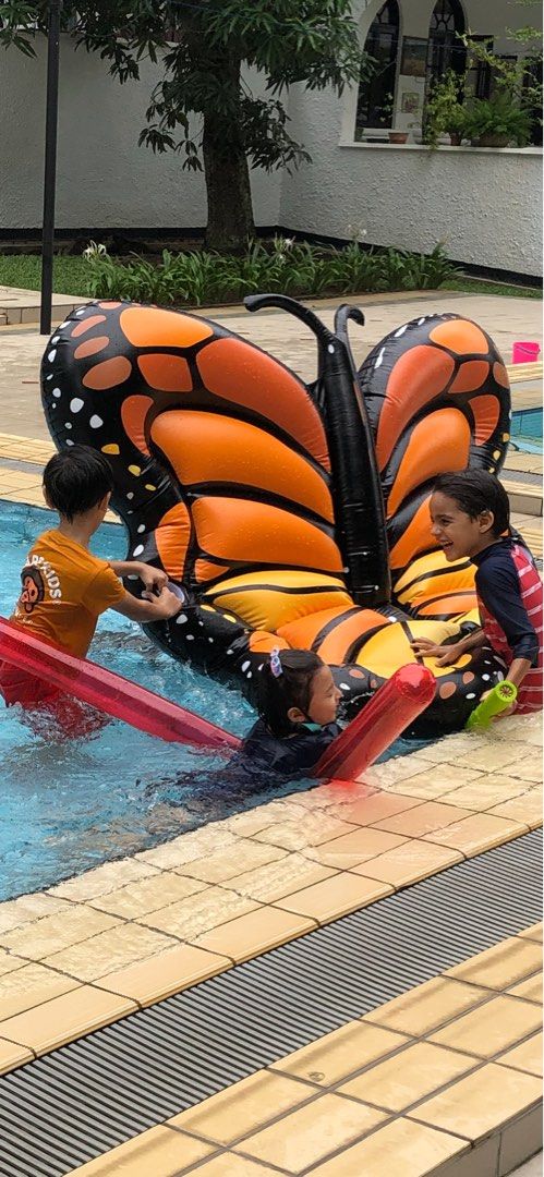 Gigantic Pool Floatie in Monarch Butterfly shape, Hobbies & Toys, Toys ...
