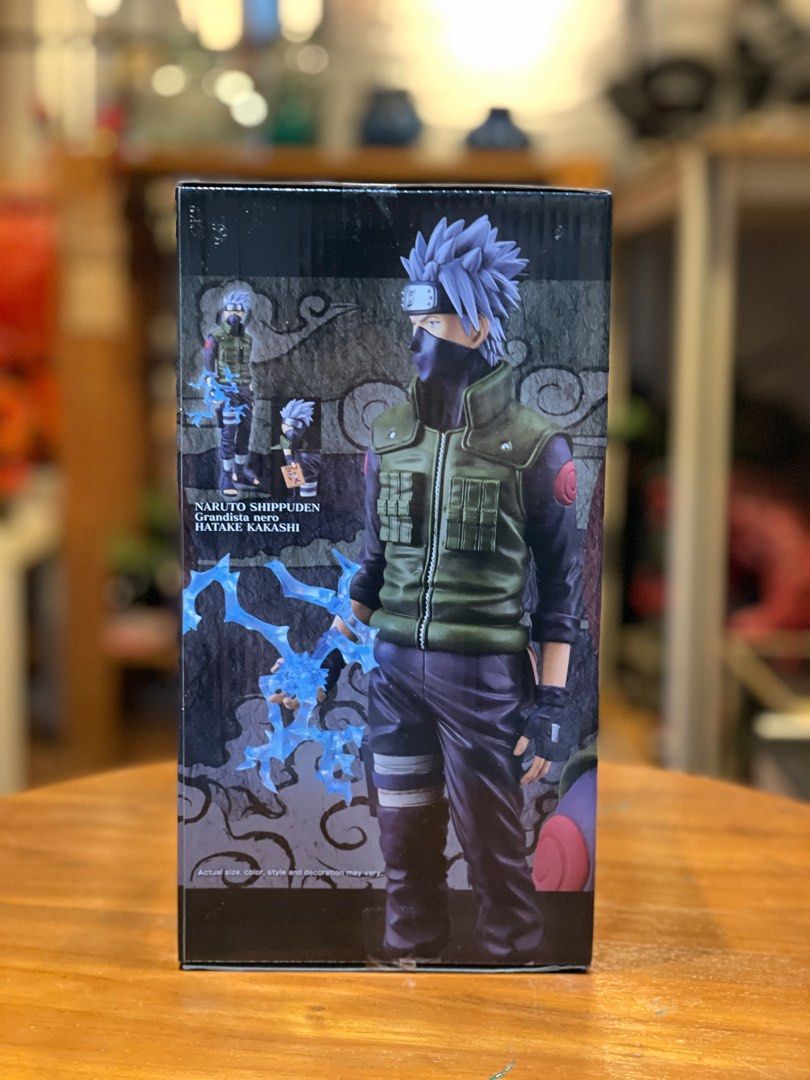 GRANDISTA KAKASHI HATAKE BANPRESTO NARUTO SHIPPUDEN NERO, Hobbies ...