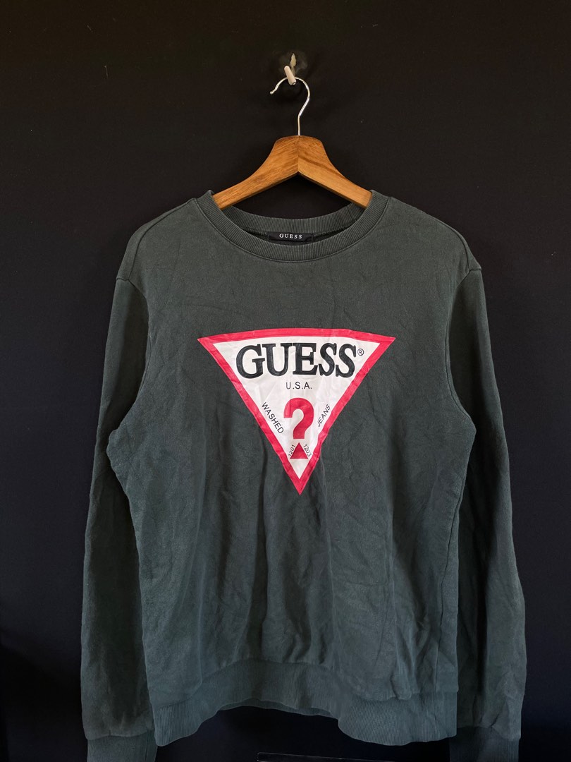 Guess, Men's Fashion, Tops & Sets, Tshirts & Polo Shirts on Carousell