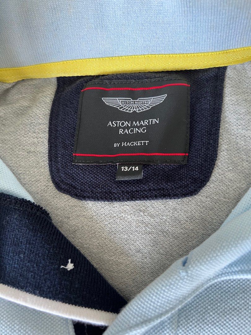 Hackett Aston Martin, Men's Fashion, Tops & Sets, Tshirts & Polo Shirts ...