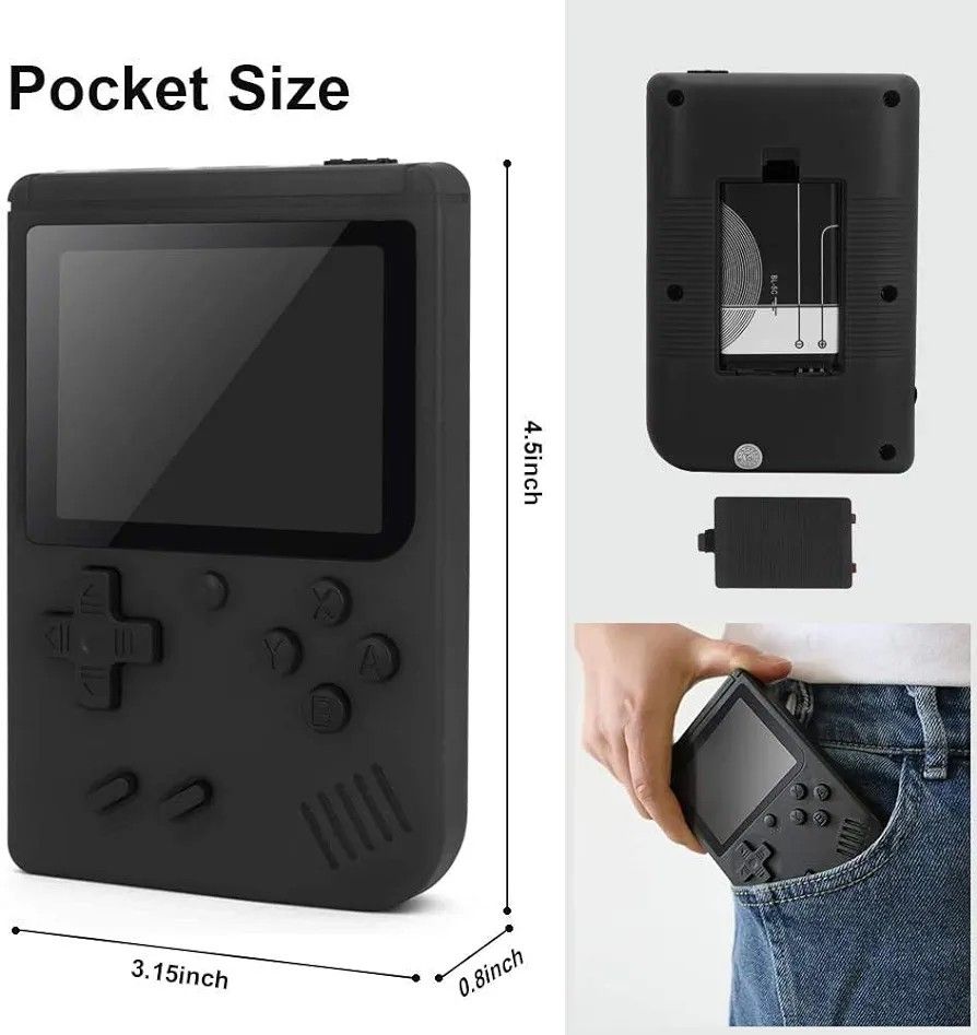 Handheld Game Console , Retro Mini Game Player with 400 in 1 Classical ...