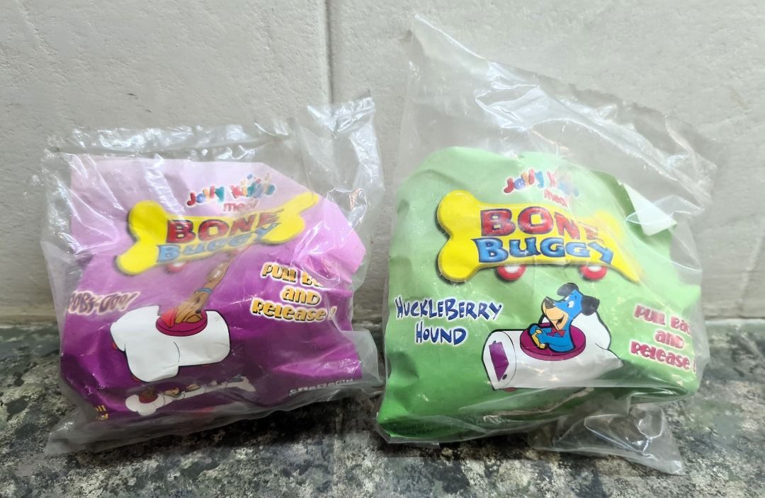 HANNA-BARBERA BONE BUGGY LOT - 2000 Jollibee Cartoon Network Kiddie ...
