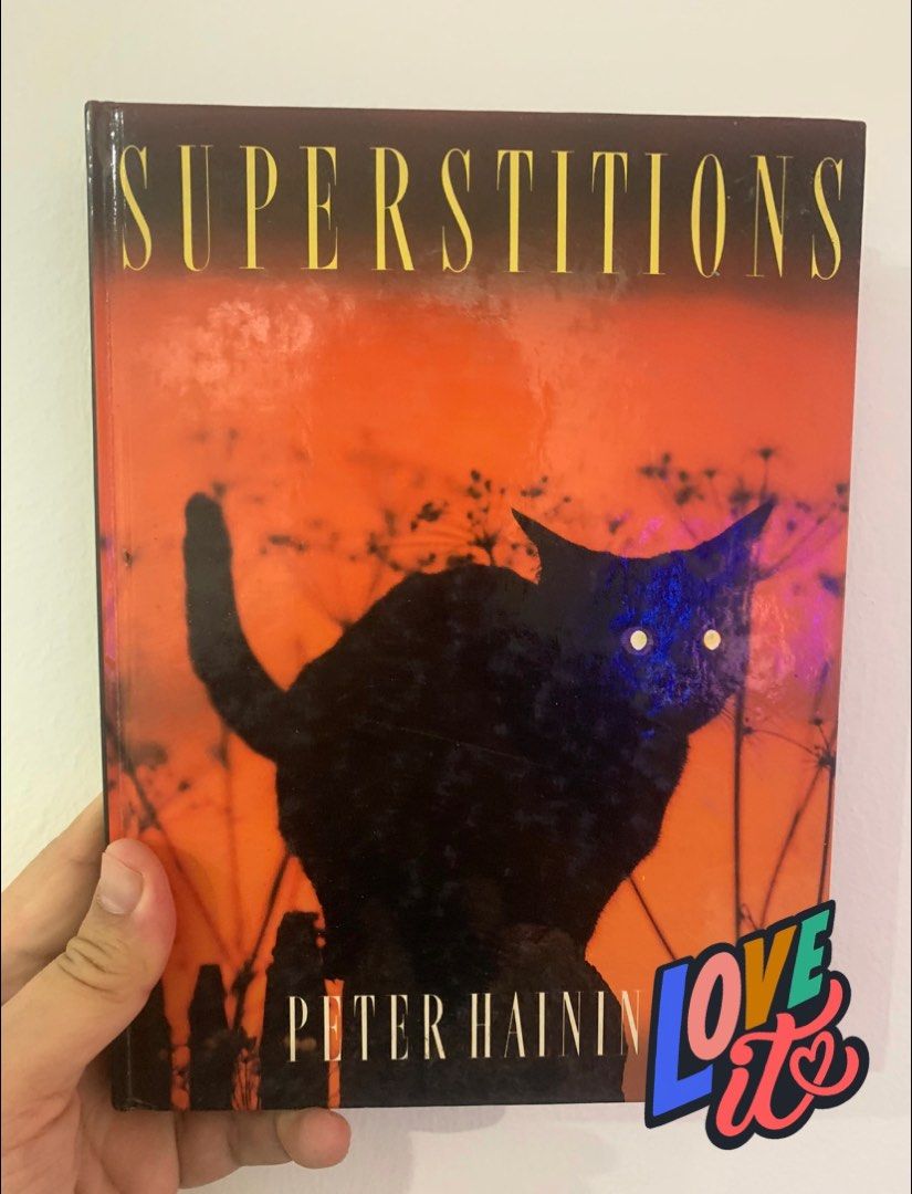 Hardcover Book: Superstitions by Peter Hainin RM40, post add RM10 ...