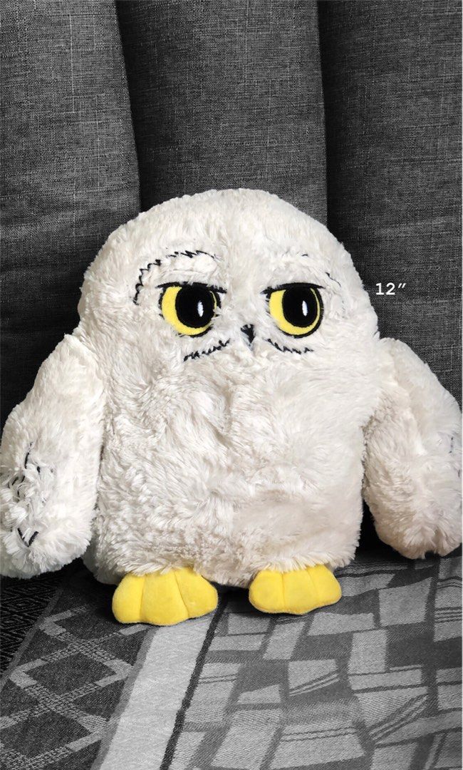 Hedwig Pillow plush Harry Potter, Hobbies & Toys, Toys & Games on Carousell