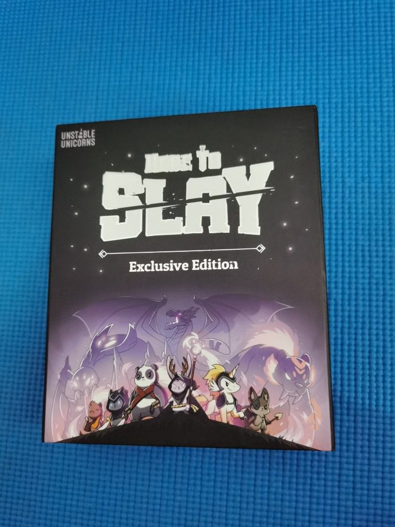 Here to slay KS edition board game, Hobbies & Toys, Toys & Games on ...