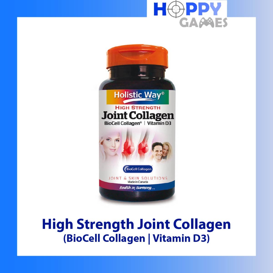 Holistic Way High Strength Joint Collagen (60 Capsules) Bone Joints ...