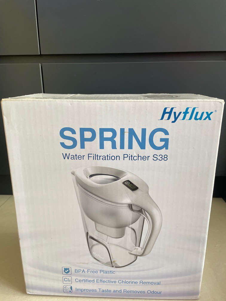 Hyflux water filtration pitcher, TV & Home Appliances, Kitchen ...