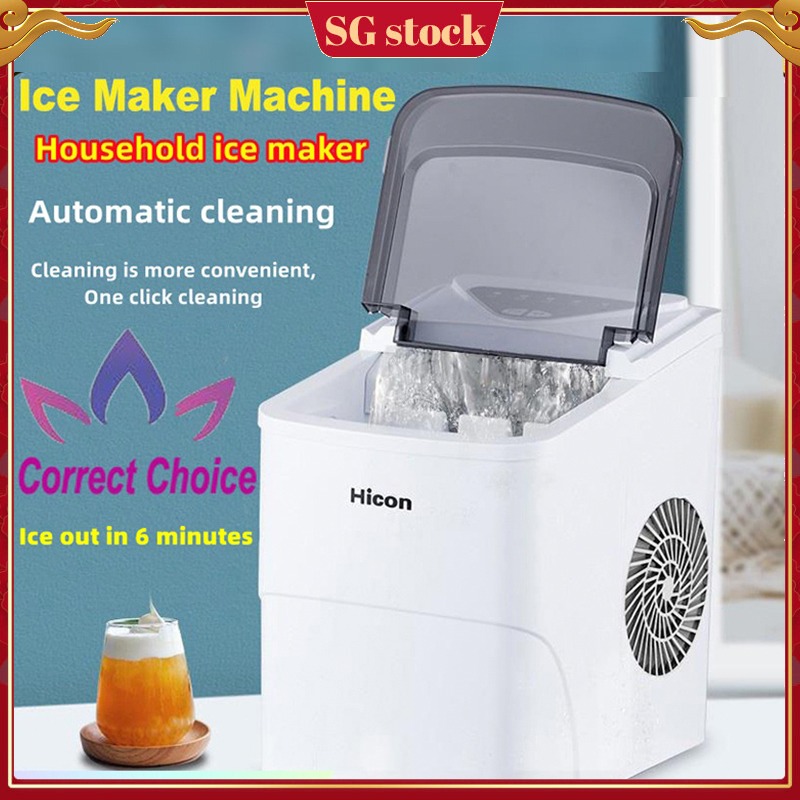 ICE machine 15kg one-button automatic fast ice making automatic ...