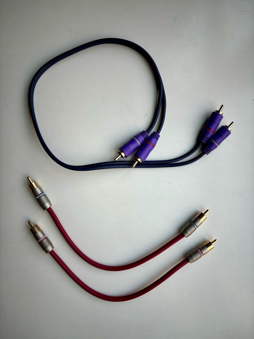 iFi and Schiit RCA cables, Audio, Other Audio Equipment on Carousell