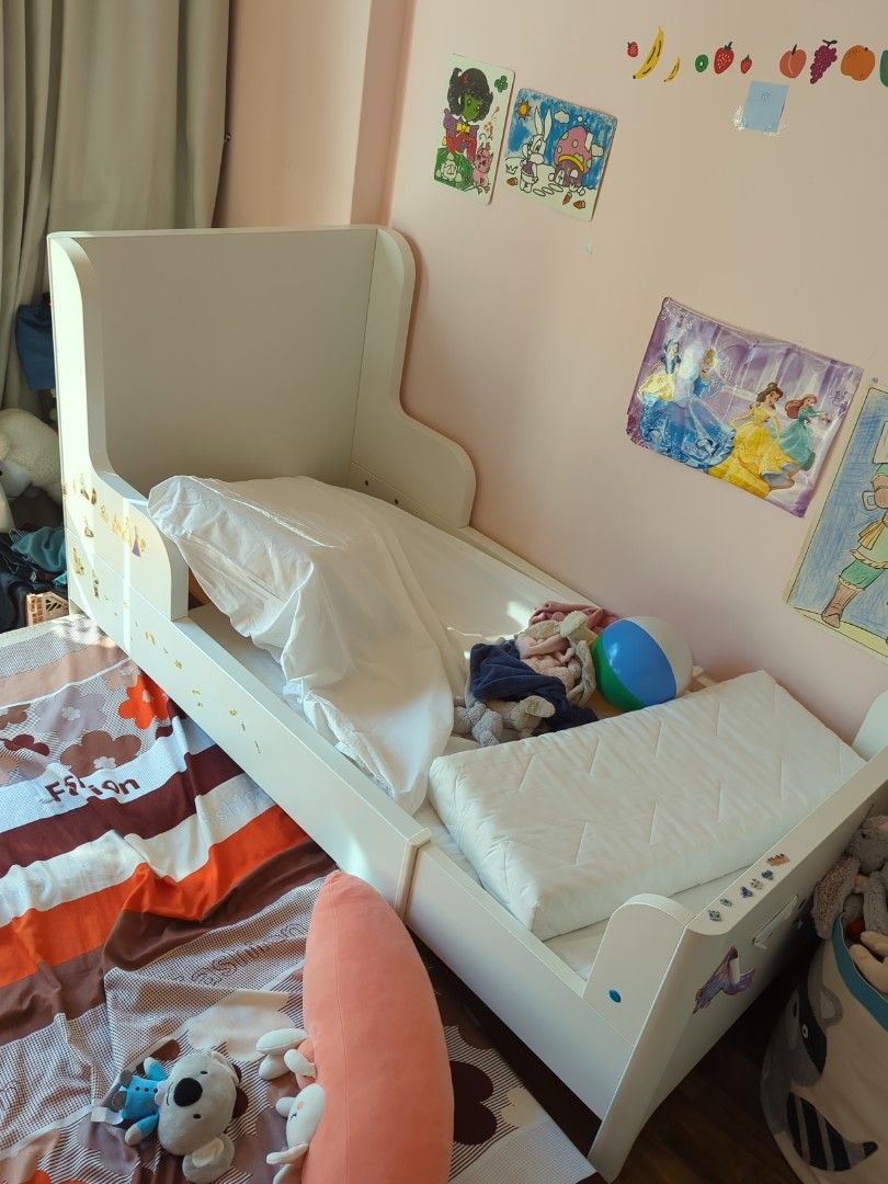 Ikea busunge bed frame for kids, Furniture & Home Living, Furniture ...
