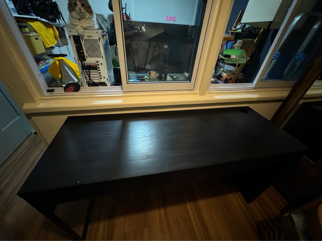IKEA Micke computer work desk/study table, Furniture & Home Living ...