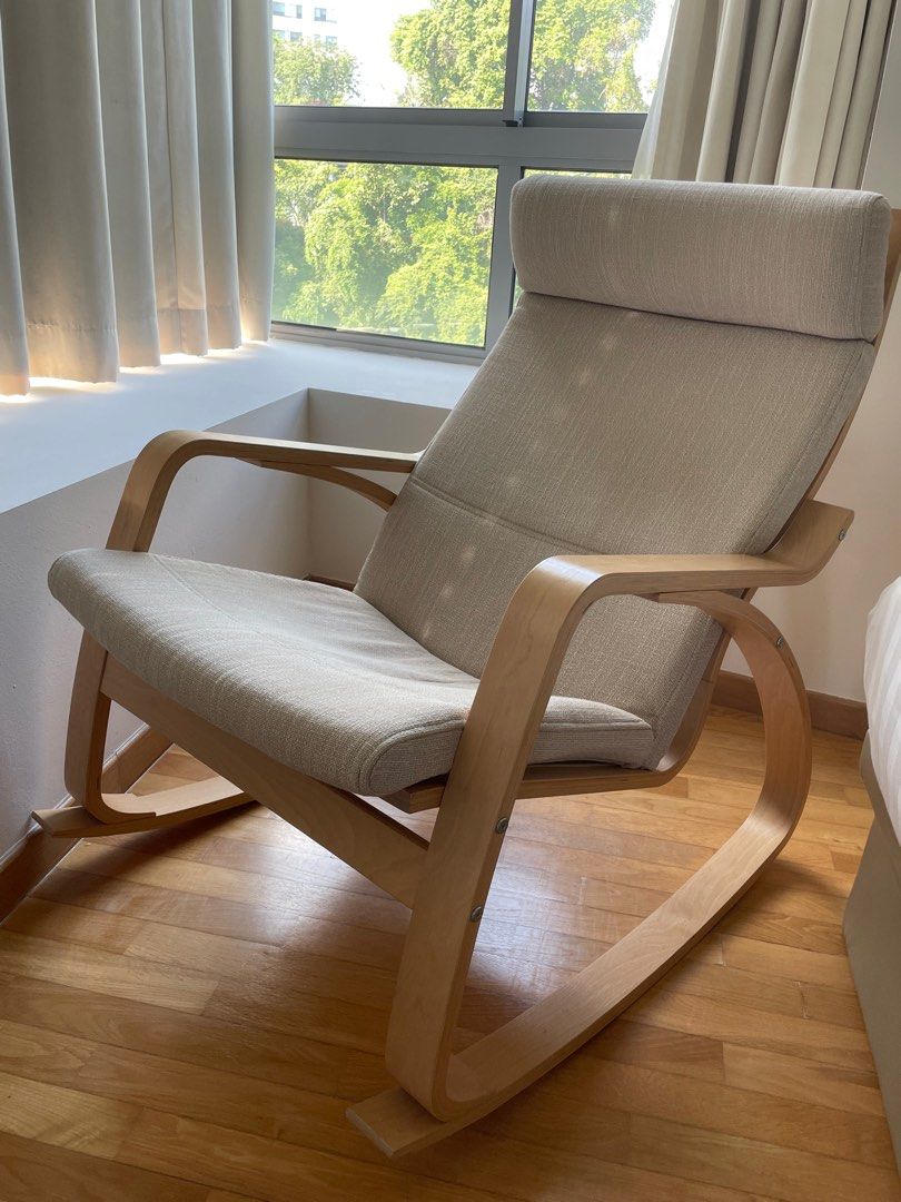 Ikea Poang Chair, Furniture & Home Living, Furniture, Chairs on Carousell