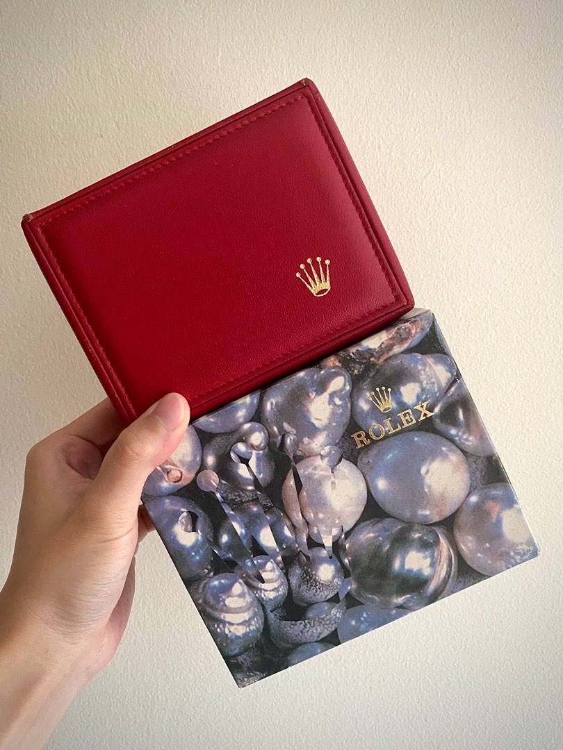 *In stock* Authentic Rolex red velvet ladies box (for Neo vintage ...