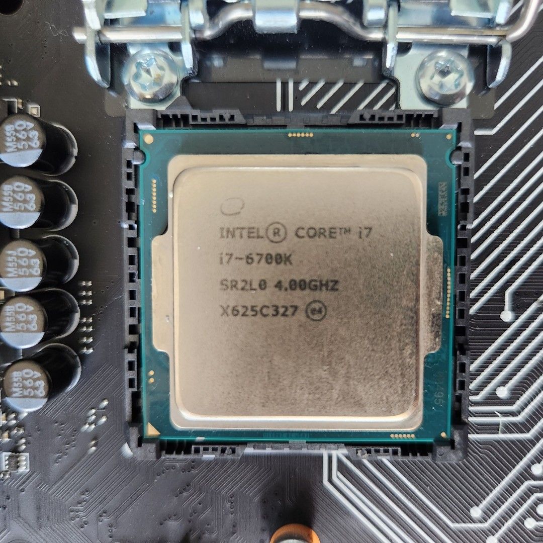 Intel Core i7 6700K + MSI Z170A Gaming Pro Motherboard, Computers ...